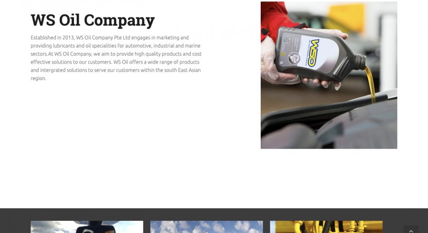 WS Oil Company Pte Ltd | Swift DevLabs